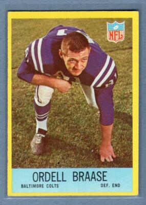 1967 Philadelphia #16 Ordell Braase EX GO110 | eBay