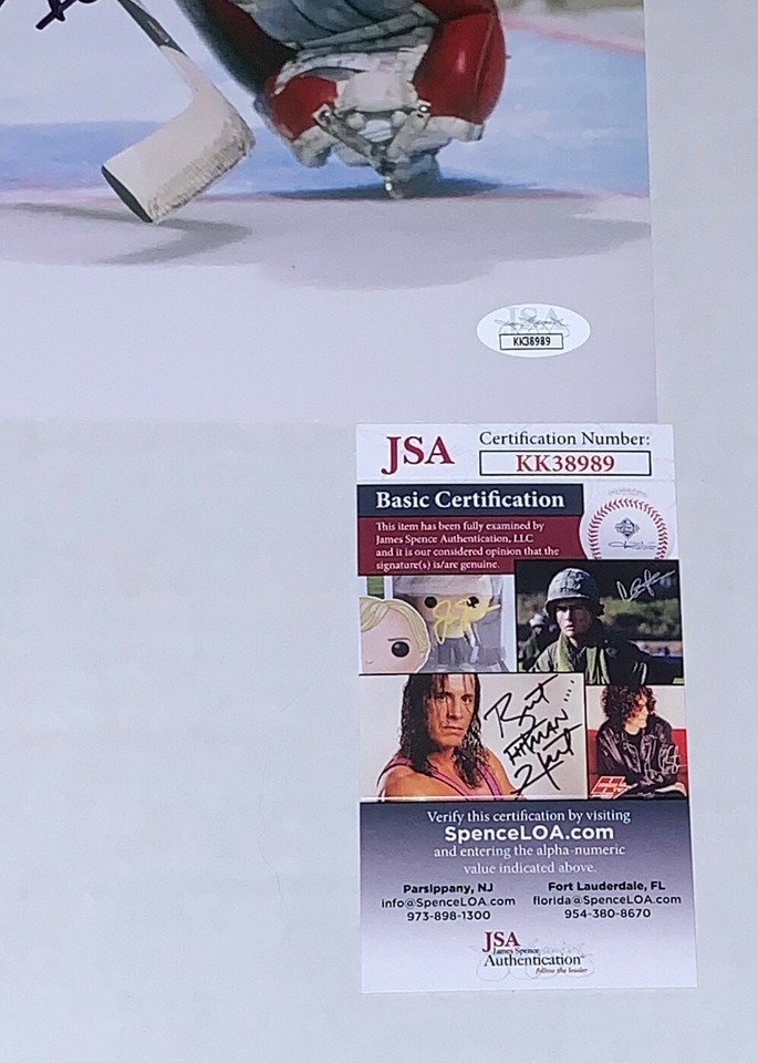 Ed Belfour signed Chicago Blackhawks 11x14 photo autographed Hawks HOF ...