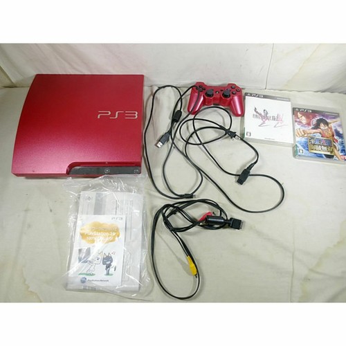 PS3 Console System 320GB Scarlet Red CECH-3000BSR Sony PlayStation 3 ...