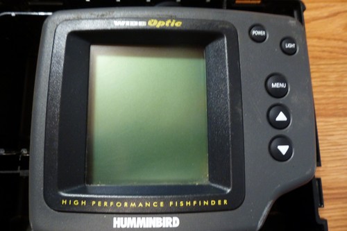 Hummingbird Wide 128 Portable Fish Depth Finder Tested w/ Case and ...