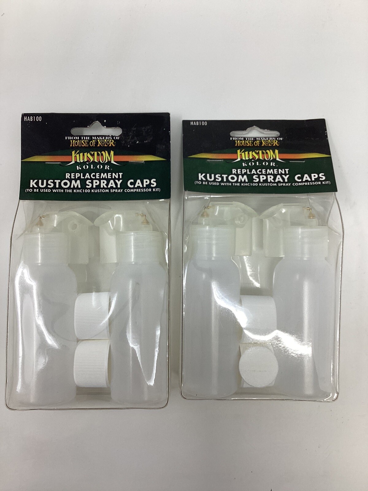Kustom Kolor HAB100 replacement spray caps use with Compressor Color | eBay