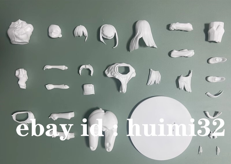 1/7 Mrs.Crouching JK Original Character Unassembled Unpainted GK Model ...