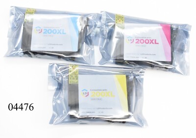 3 LD Recycled Ink Cartridges Yellow Cyan Magenta LD-T200XL320 Factory ...