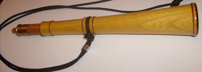 Trumpet Turkey Call made of Osage Orange with Adjustable Lanyard and ...