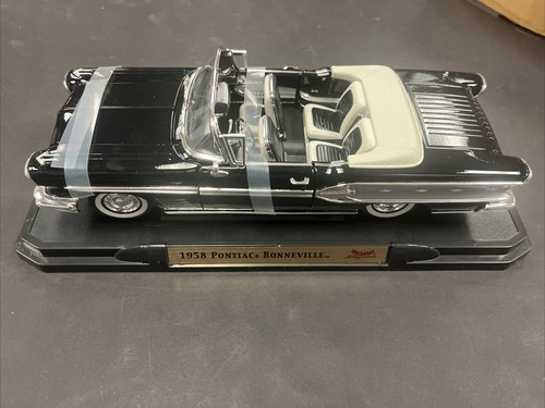 Fairfield Mint 92438 Black 1958 Pontiac Bonneville 1:18 Scale Diecast ...