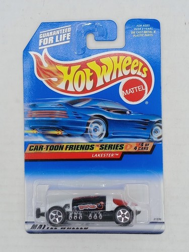 Lakester The Bomb Boris Badenov Cartoon Car Black White Car-Toon #988 ...