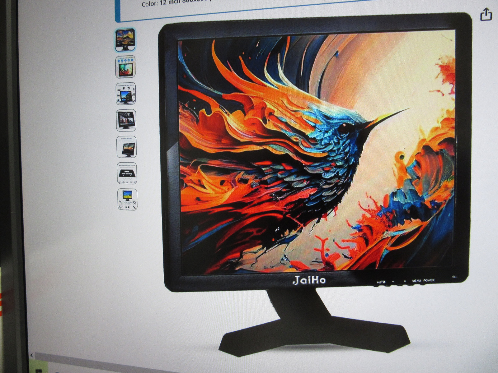 JAIHO 12 inch LCD monitor | eBay