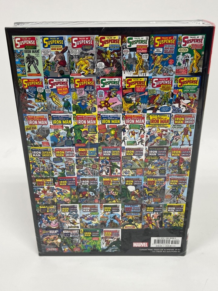 The Invincible Iron Man Omnibus Vol 1 PAREL COVER Marvel HC Hardcover ...