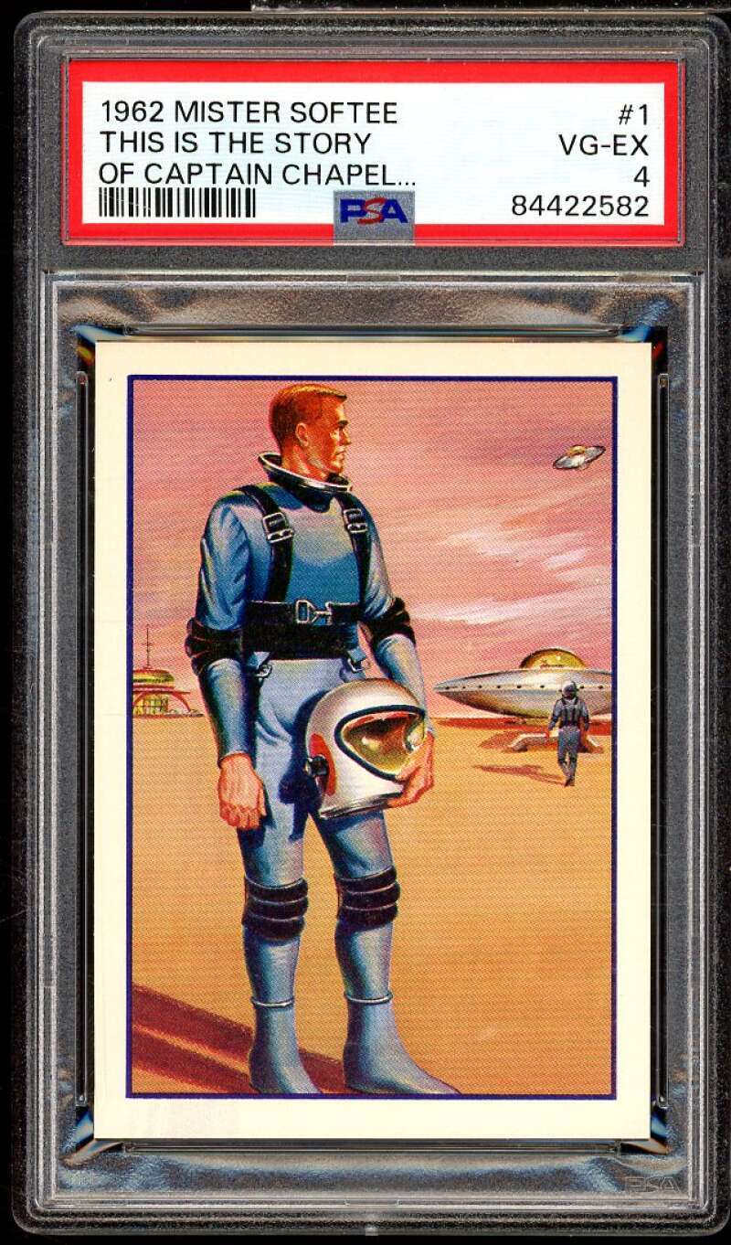 This Is The Story Of Captain Chapel Card 1962 Mister Softee #1 PSA 4 | eBay