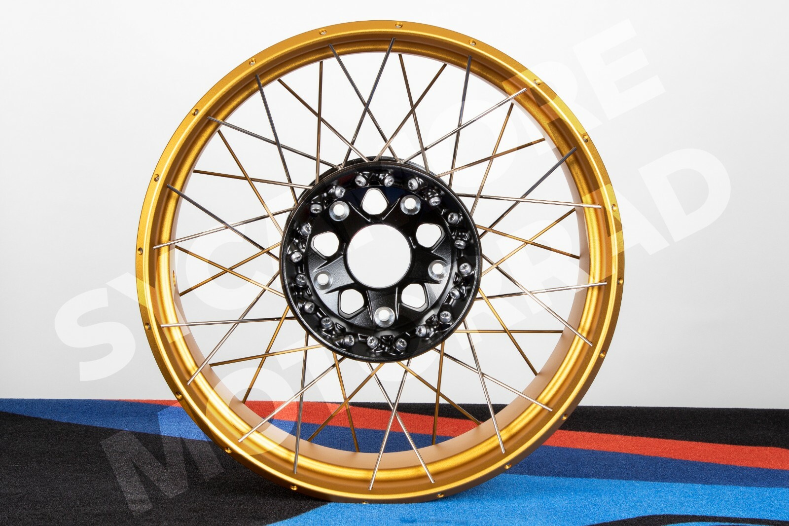 BMW Motorrad Gold Rim Spoked Spare Wheel Set for R1250GS & R1250GSA ...