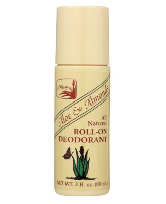 One (1) Alvera All Natural Roll-On Deodorant Aloe & Almond Discontinued ...