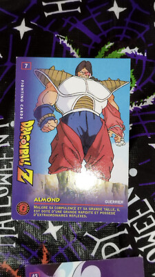 Carte Dragon Ball Z Fighting Cards n° 7 Dbz Panini Amond Almond | eBay