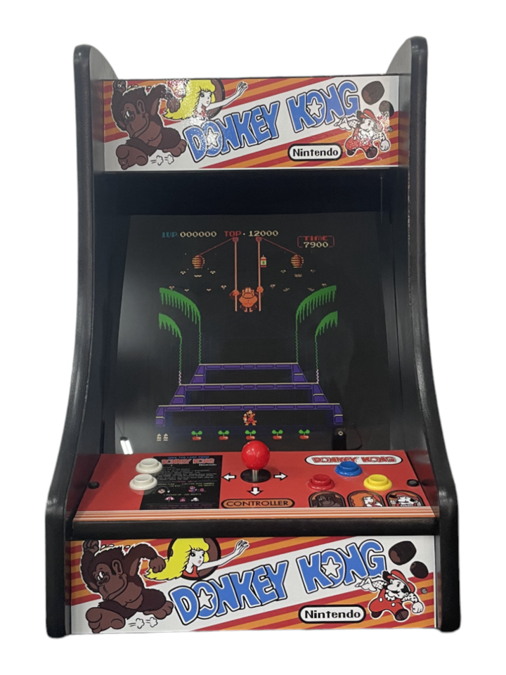 Donkey Kong Countertop Arcade Machine Upgraded with 60 Games | eBay