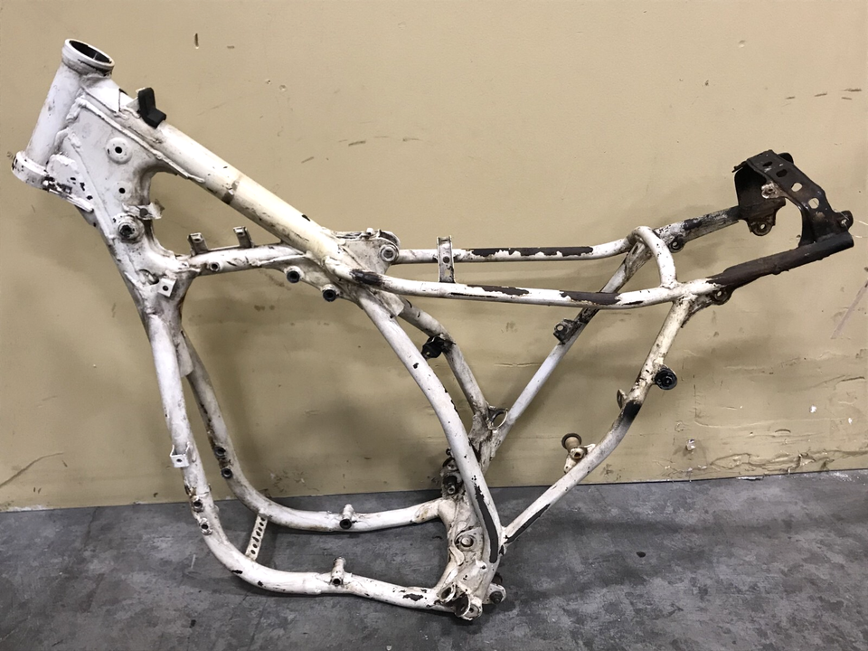 84 Yamaha YZ490 YZ 490 OEM Main Frame Chassis Body Subframe 1984 | eBay
