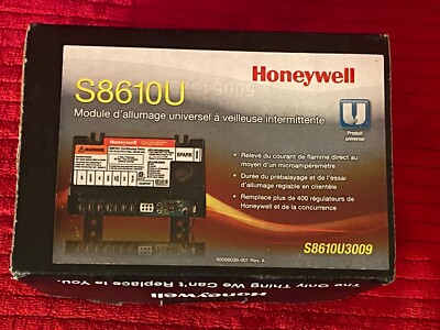 Honeywell S8610U3009 Universal Intermittent Pilot Ignition Module ...