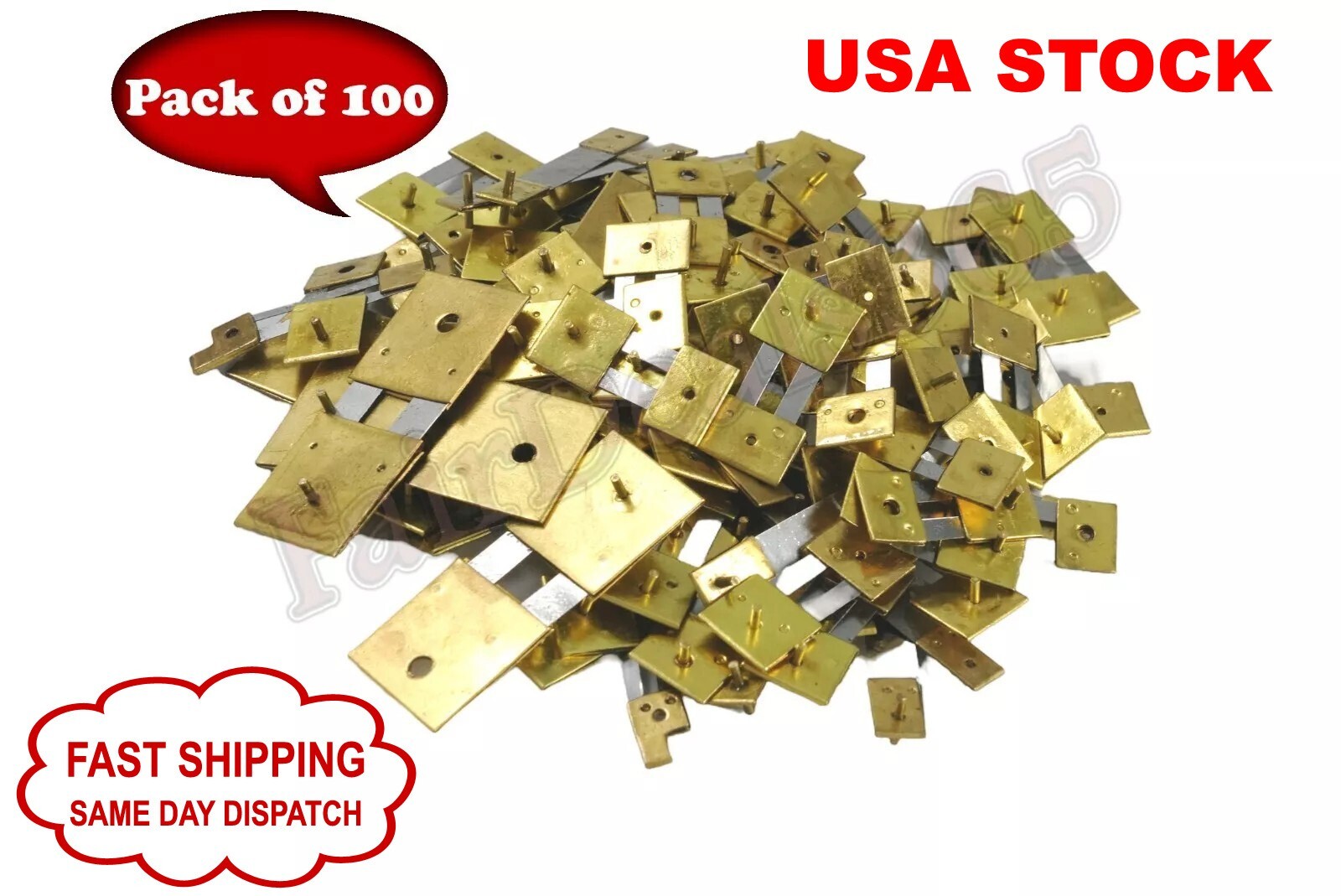 Pack of 100 Clock Suspension Springs for Grandfather, Wall & Mantle ...