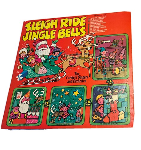 Sleigh Ride Jingle Bells by Caroleer Singers CHRISTMAS Album Tinkerbell ...