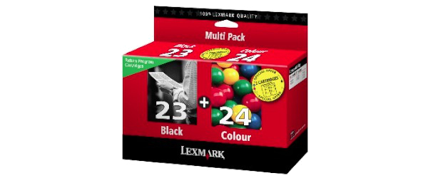 Lexmark 23/24 Black and Color Ink Cartridges (18C1571) 2/Pack for sale ...