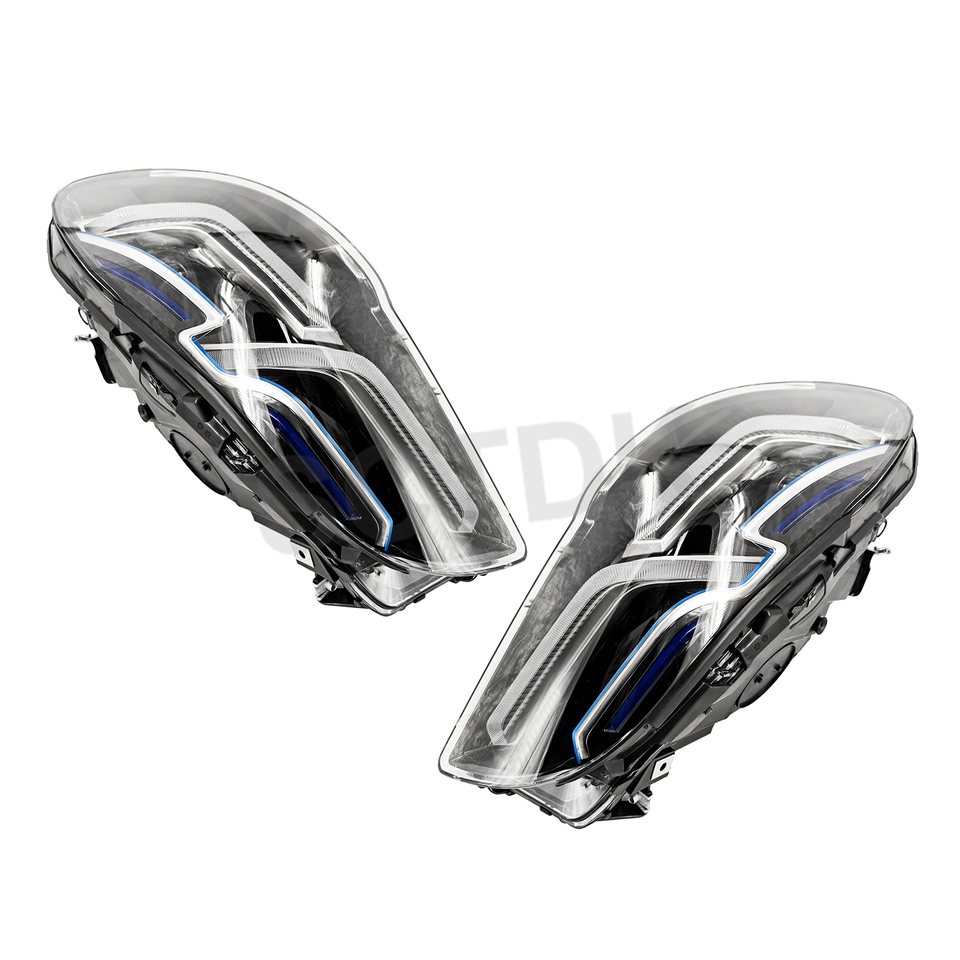 LED Headlights Assembly Xenon W/AFS For 2010-2013 BMW 5 Series F10 F11 ...