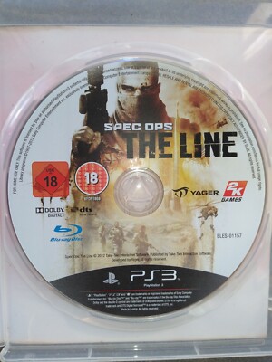 Spec Ops: The Line PS3 Sony PlayStation 3 Disc Only Tested. Works. PAL ...