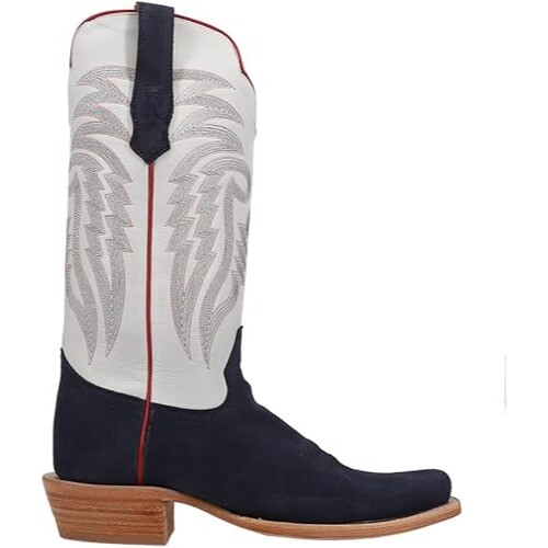 Men's Midnight Blue Roughout Square Toe Cowboy Boots 15 D new | eBay