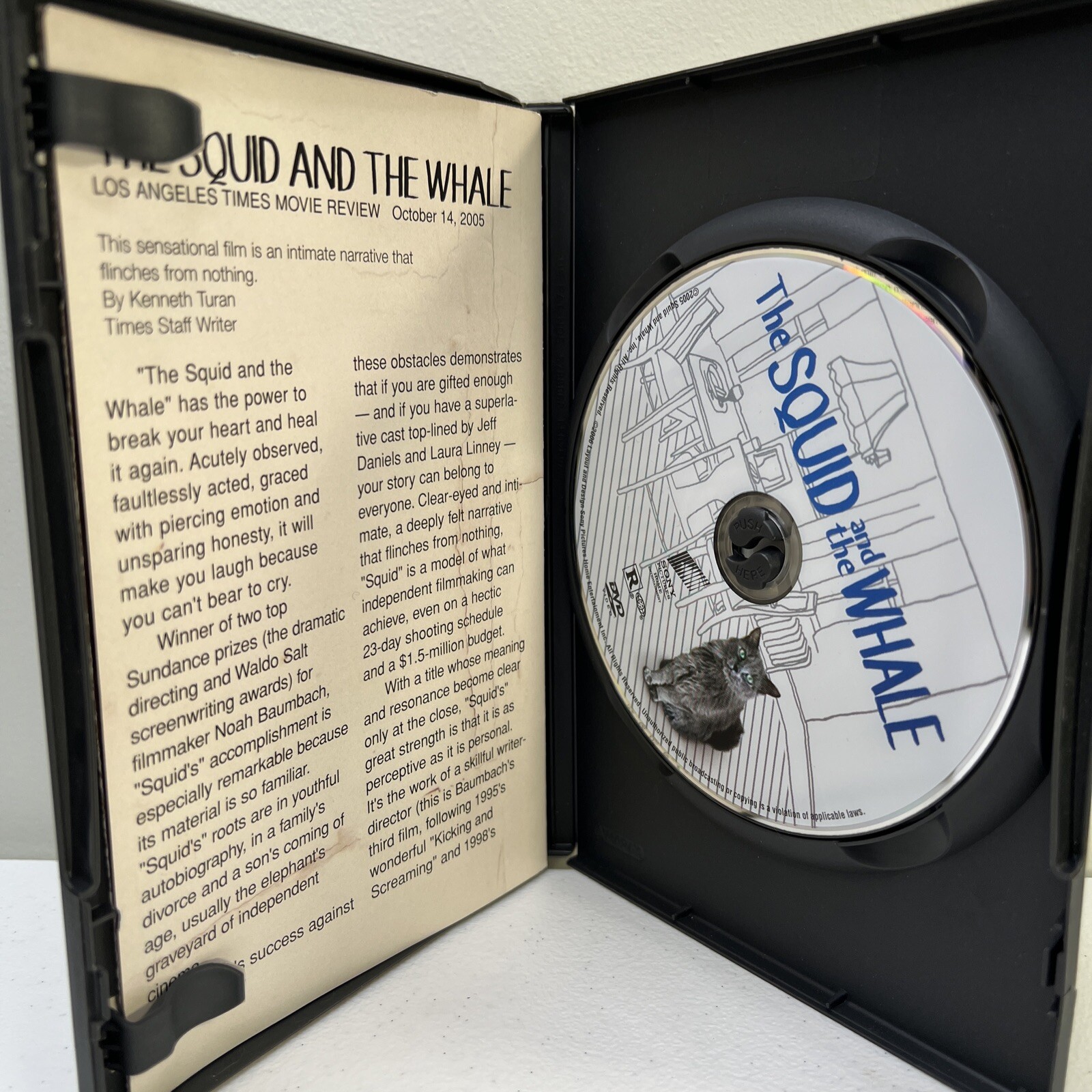 The Squid and the Whale (DVD, 2006, Special Edition) 43396134942| eBay