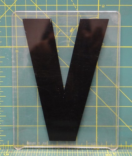 (V) 7" x 5" Acrylic Wagner Zip-Change Marquee Sign Changeable Letter | eBay