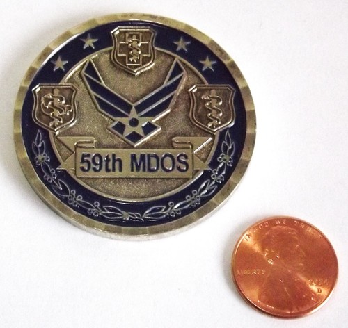 Challenge Coin - USAF - 59th Medical Operations Squadron - Total ...