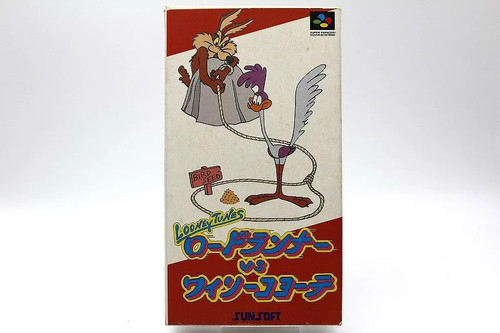 ROAD RUNNER VS WILE E COYOTE Looney Tunes Nintendo Super Famicom Japan ...