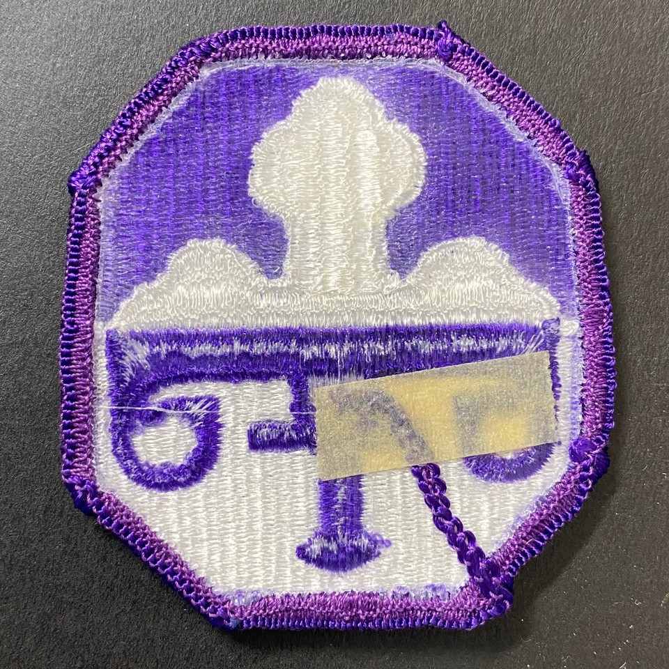 US Army 25th Infantry Division Patch Purple White Octagon Design | eBay