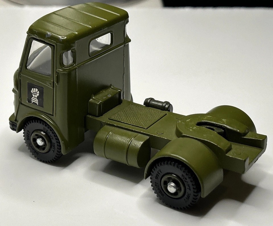 Dinky AEC Military Articulated Transporter with Sea King Helicopter 618 ...