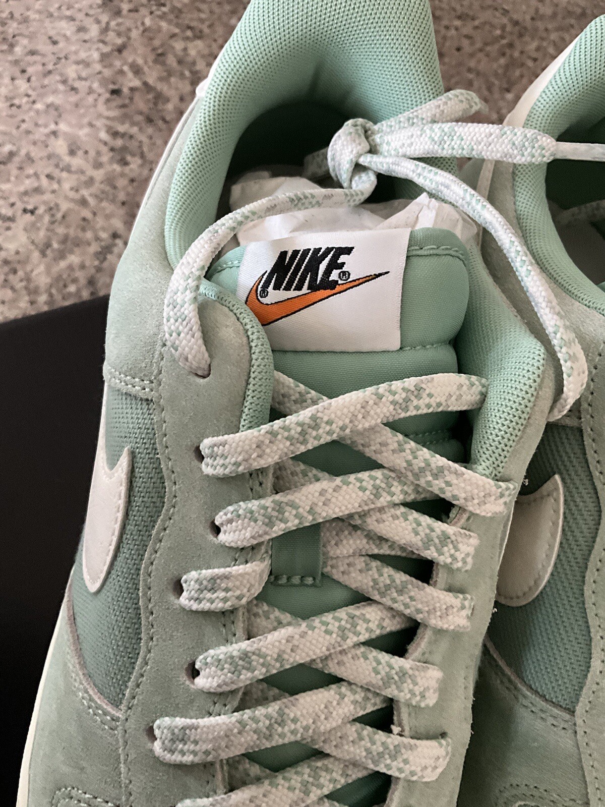 Nike Men's Size 12 Air Force 1 '07 LV8 Enamel Green Sail Low Top AF1 ...