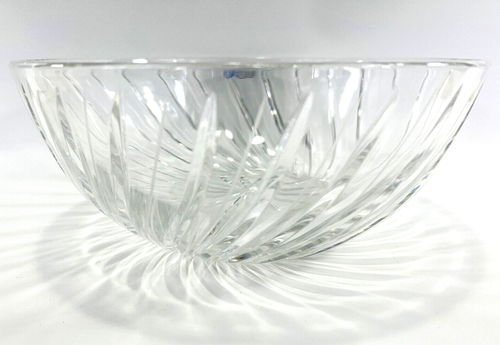 Julia Crystal Serving/Salad Bowl 9.75” Hand-Cut 24% Lead Crystal, Made ...