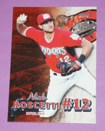 2019 Choice, Carolina Mudcats - NICK ROSCETTI | eBay