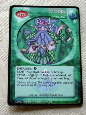 Magi Nation Orothe Magi : Mobis - Rare card (1st Edition) | eBay