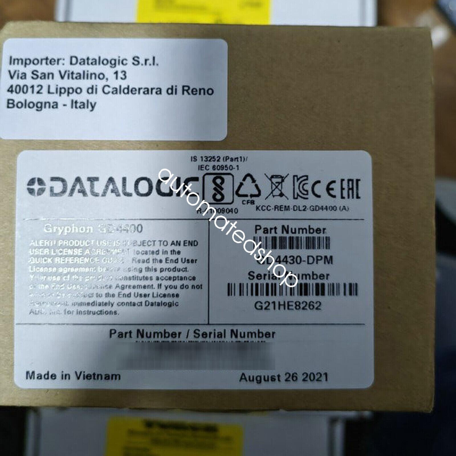 1PC NEW Datalogic GD4430-DPM Handheld Barcode Scanner Shipping DHL or ...