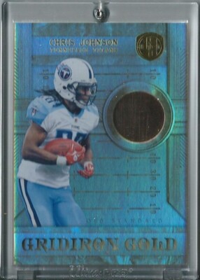 2011 GOLD STANDARD GRIDIRON GOLD 14K #18 - CHRIS JOHNSON #ED 06/10 | eBay