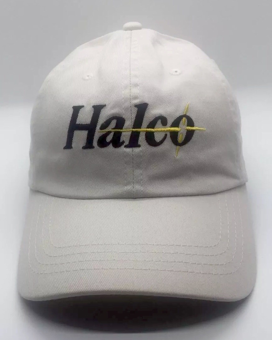 Halco Lighting Technologies Cap Hat Adult Adjustable Beige 100% Cotton ...