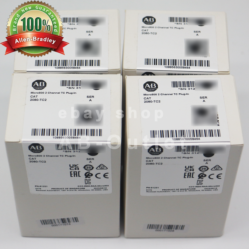 New 2080-TC2 Micro800 2 Channel TC Plug-In | eBay