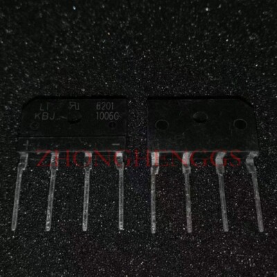 10PCS KBJ1006G DIODES 170A 1.1V@5A 10A 600V KBJ Bridge Rectifiers ROHS | eBay