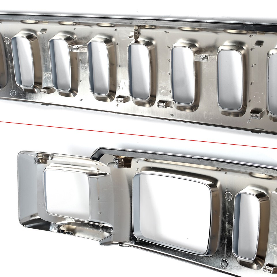 For Hummer H3 H3T 2006-2010 Front Grille Assembly Chrome Replace For ...