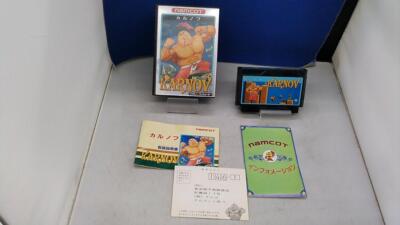 [Used] NAMCOT KARNOV Boxed Nintendo Famicom Software FC from Japan | eBay