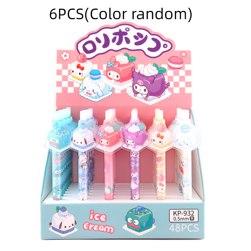 Durable Plastic Summer Sanrio Stier Push Pen Cartoon Patsy Dog Ugly ...