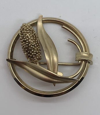 Charles Reis 12K G.F. Brooch w/Sterling Trim, Signed | eBay