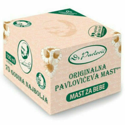 2 X 100 ml ORIGINAL PAVLOVIC BABY CARE OINTMENT PAVLOVICEVA MAST ZA ...