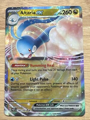 Altaria ex - 140/182 - Ultra Rare - Paradox Rift - NM/M Pokemon Card ...