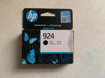 Genuine HP 924 Black Ink cartridge Exp: Nov, Dec /2025 | eBay UK
