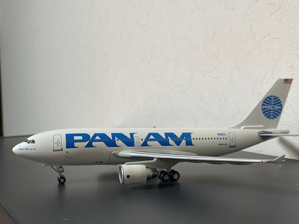 Pan Am Airbus A310-300 Diecast 1/200 Scale Model, Display Ready, Used ...