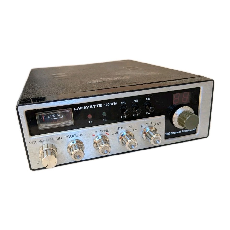 Lafayette 120 Channel AM/FM SSB Transceiver CB 1200FM | eBay