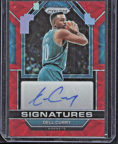 2022-23 Prizm Signatures Prizms Choice Autograph #SIG-DCU Dell Curry ...